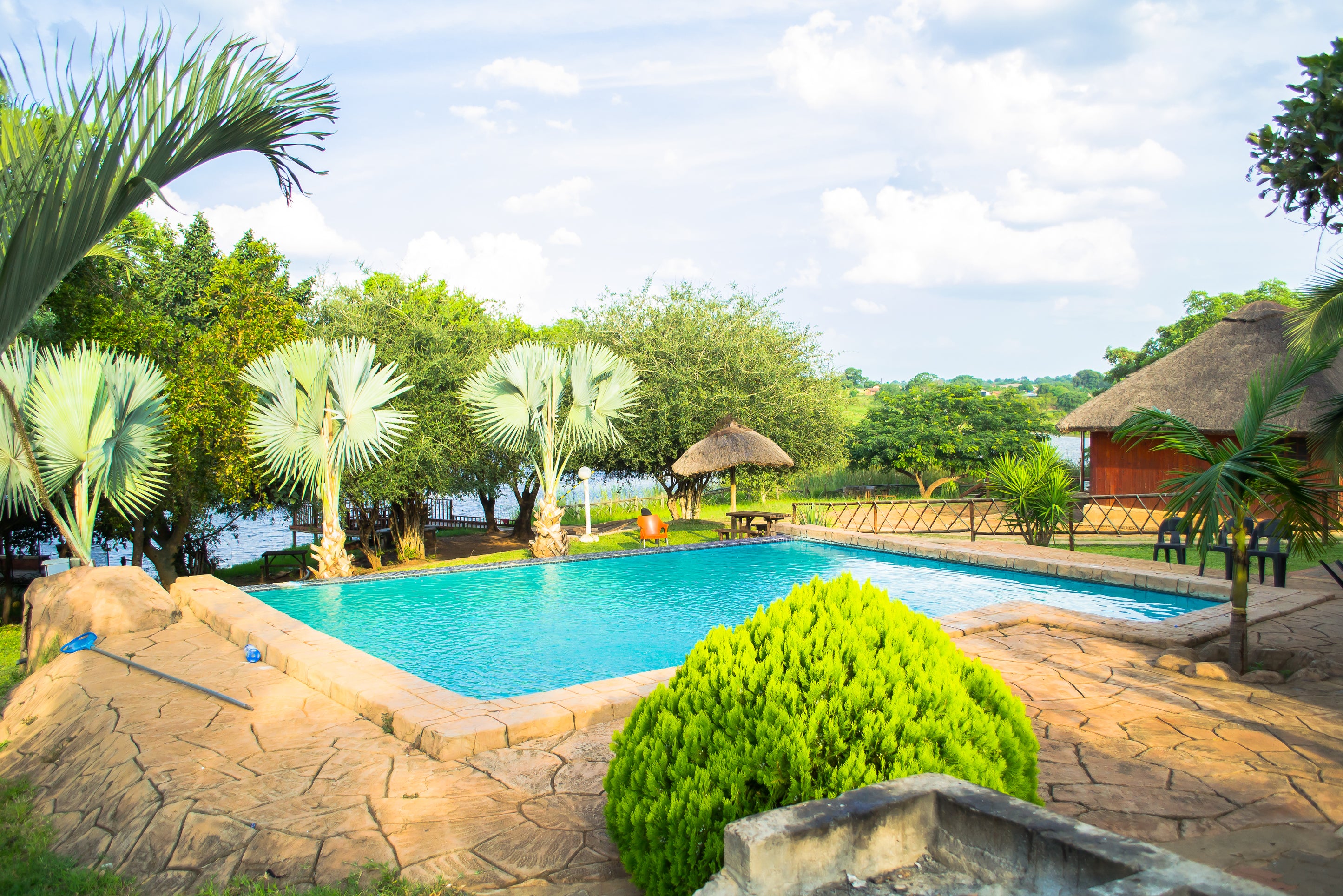 Pool Area – Nandoni Damside Manor